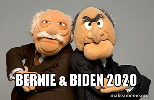 Bernie & Biden 2020 Meme Generator