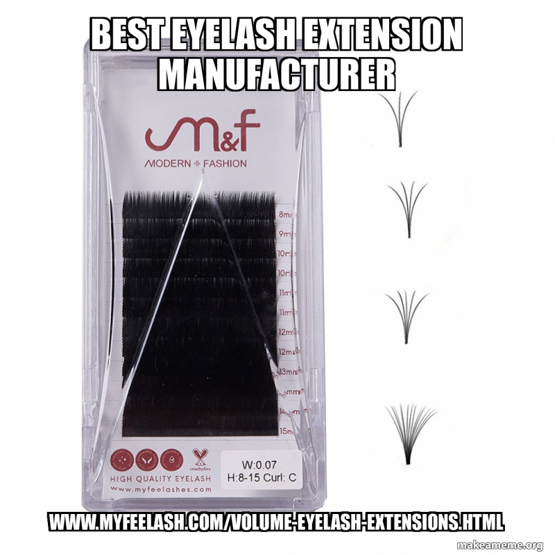 best eyelash extension manufacturer www.myfeelash.com/Volume-Eyelash ...