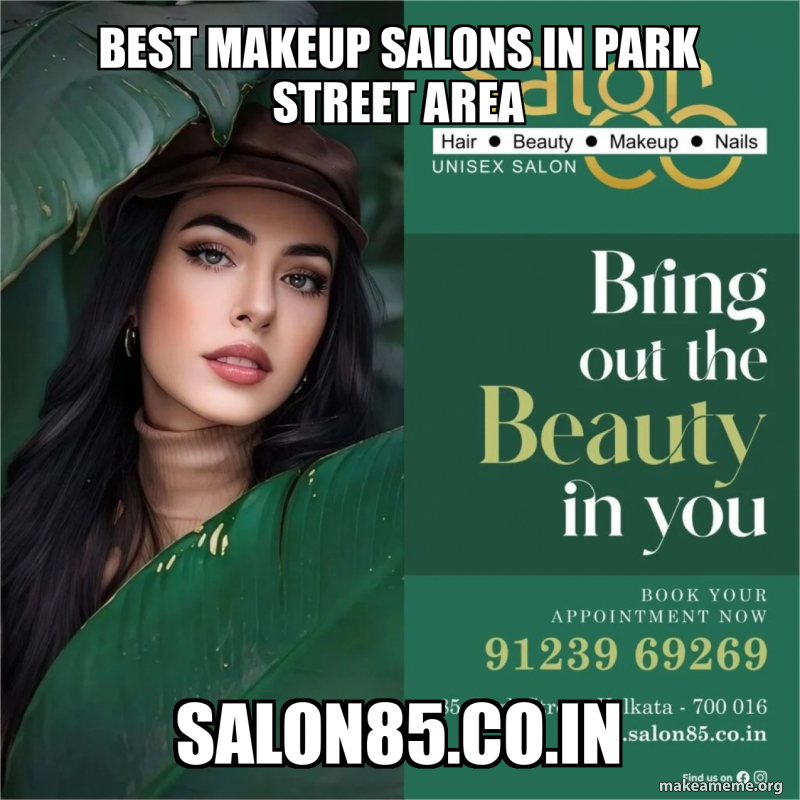 Best Makeup Salons in Park Street Area salon85.co.in Meme Generator