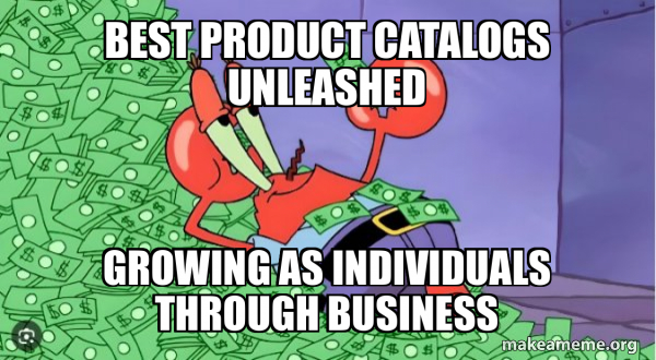 best product catalogs unleashed Growing as individuals through business ...