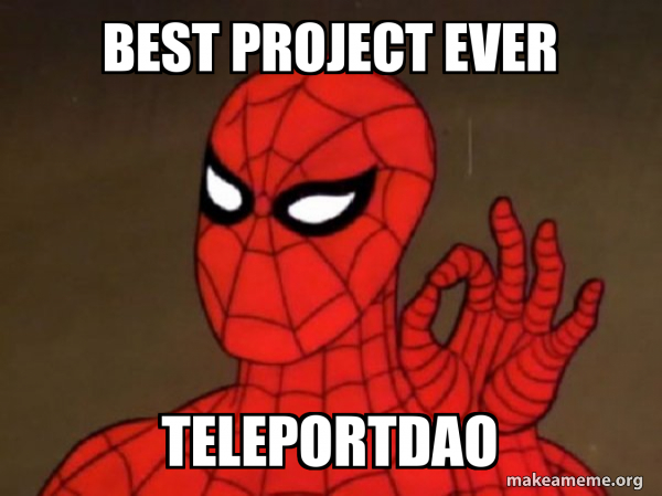 Best project ever teleportdao - Spiderman - Care factor Zero Meme Generator