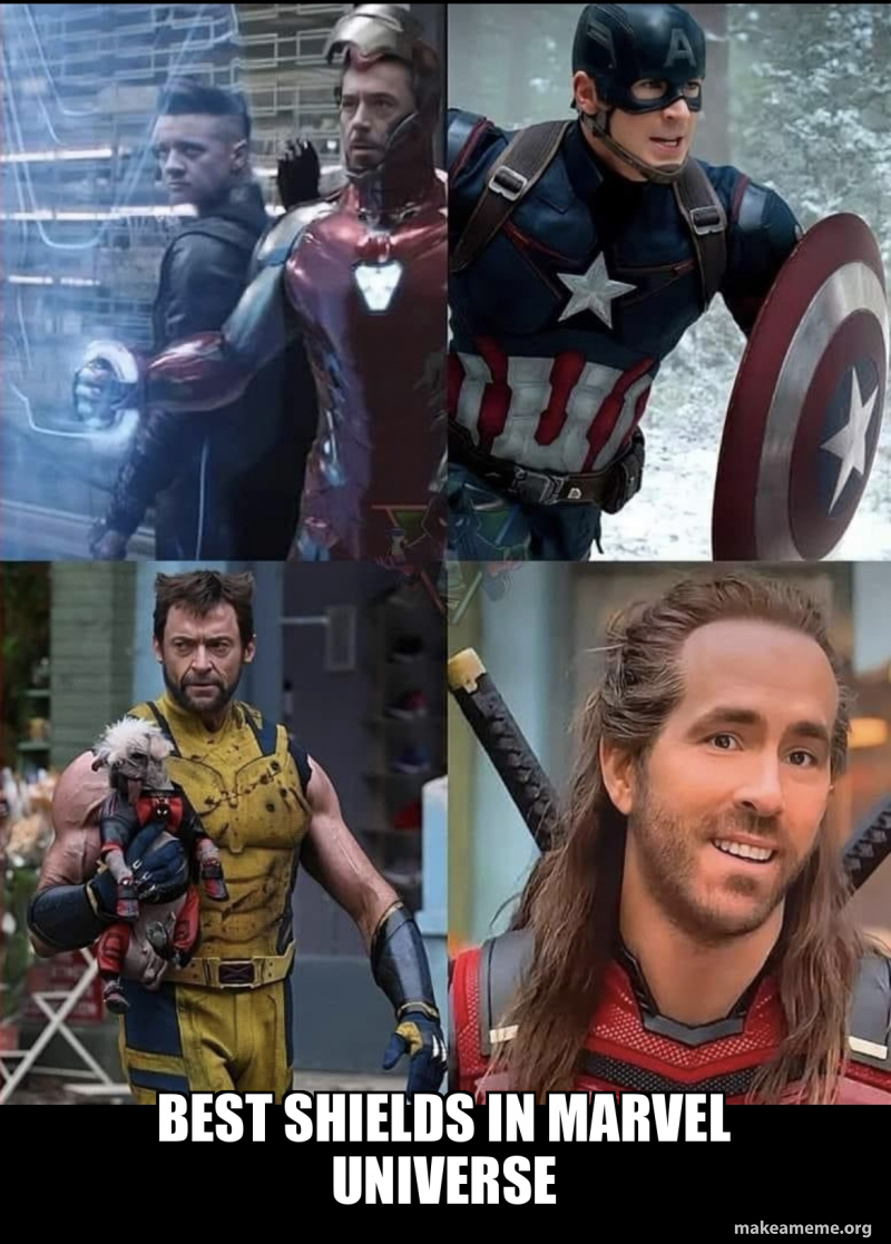 Best shields in marvel universe Meme Generator