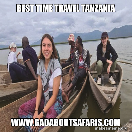 Best time travel Tanzania www.gadaboutsafaris.com Meme Generator