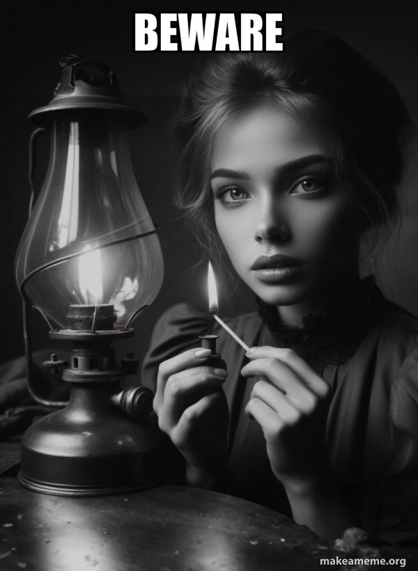 Beware - Gaslighting Meme Generator