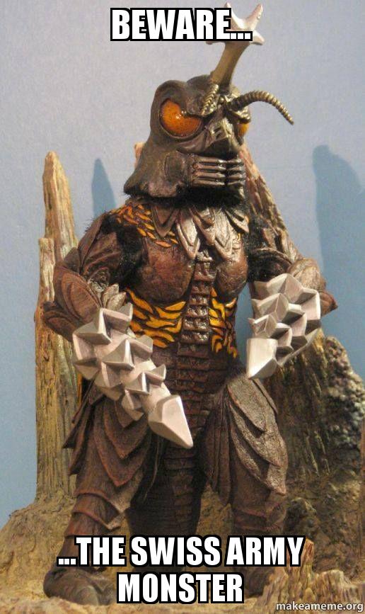 Beware... ...the Swiss Army Monster Meme Generator