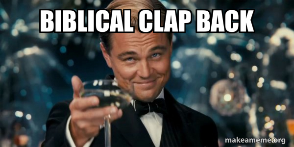 BIBLICAL CLAP BACK - Great Gatsby Reaction - Leonardo DiCaprio Toast ...