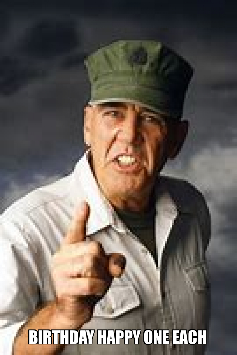 birthday happy one each Meme Generator