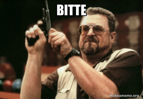 Bitte - Am I the only one Meme Generator