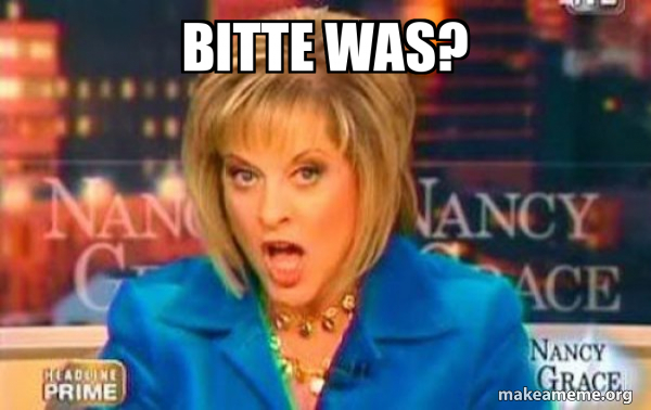 Bitte was? - False Fact Nancy Grace Meme Generator