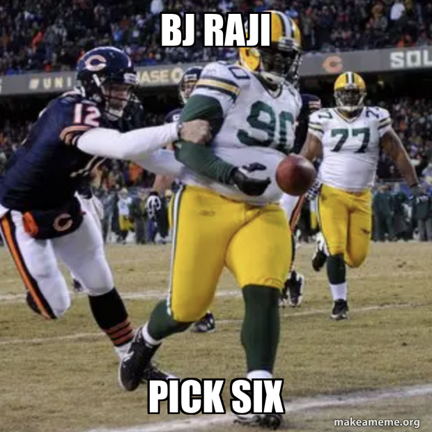 bj raji pick six Meme Generator