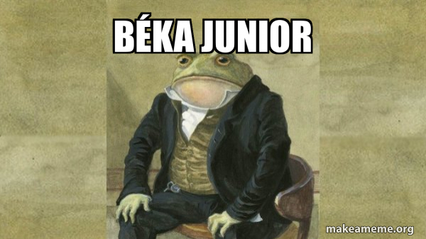 Béka Junior - Colonel Toad Meme Generator