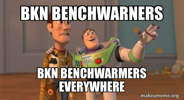 BKN Benchwarners BKN Benchwarmers everywhere - Buzz and Woody (Toy ...