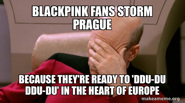 BLACKPINK fans storm Prague Because they're ready to 'Ddu-Du Ddu-Du' in ...