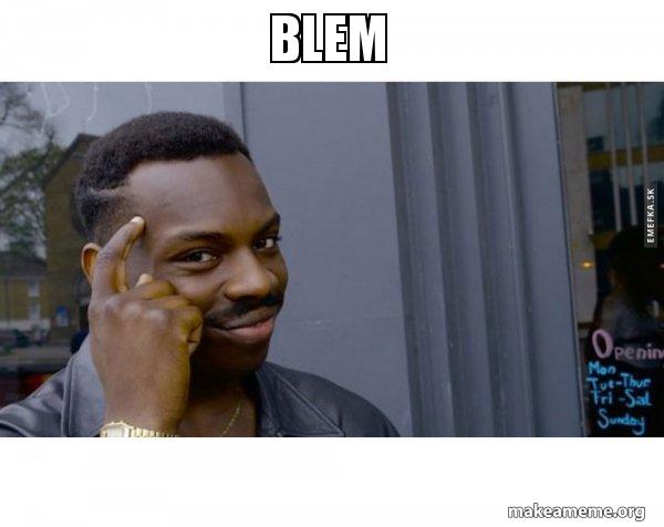 blem - Roll Safe Black Guy Pointing at His Head Meme Generator