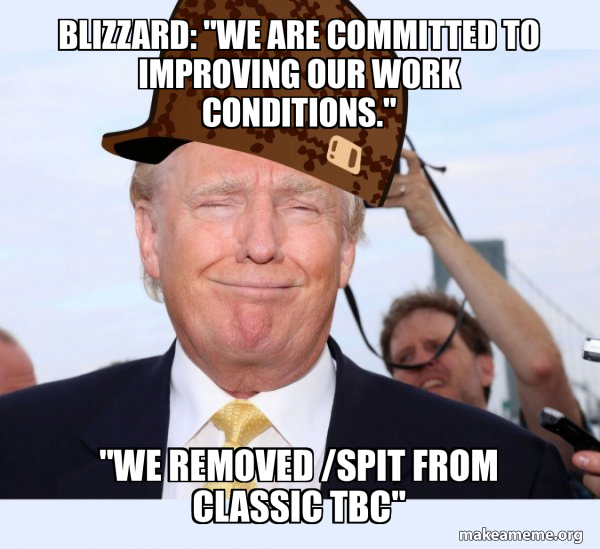 Blizzard Work Memes