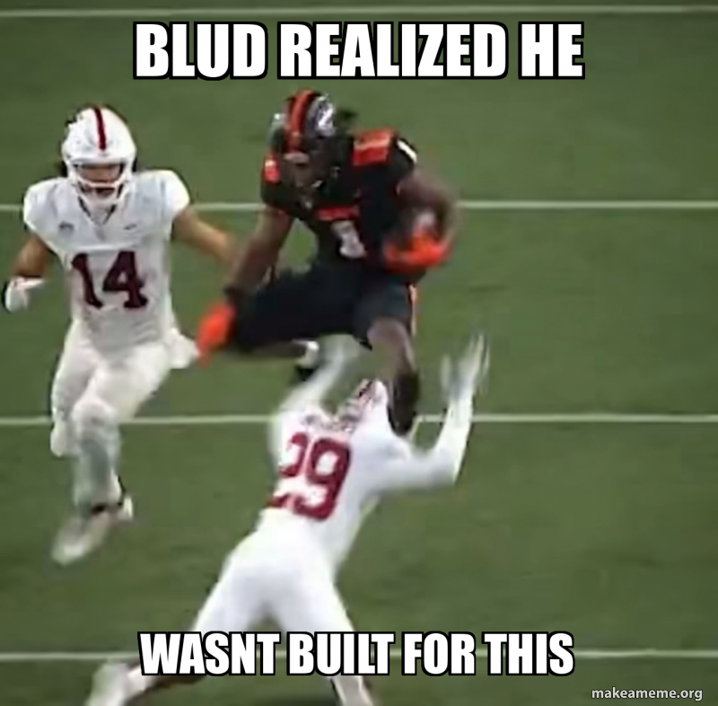 Blud realized he Wasnt built for this Meme Generator