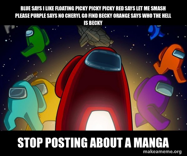Blue says I like floating picky picky picky red says let me Smash ...