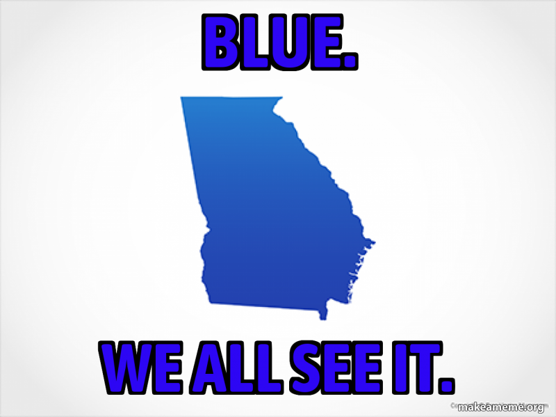 Blue. We all see it. Meme Generator