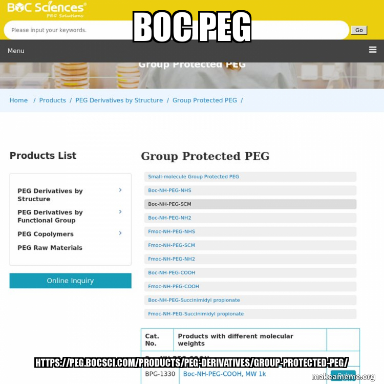 boc peg https://peg.bocsci.com/products/peg-derivatives/group-protected ...