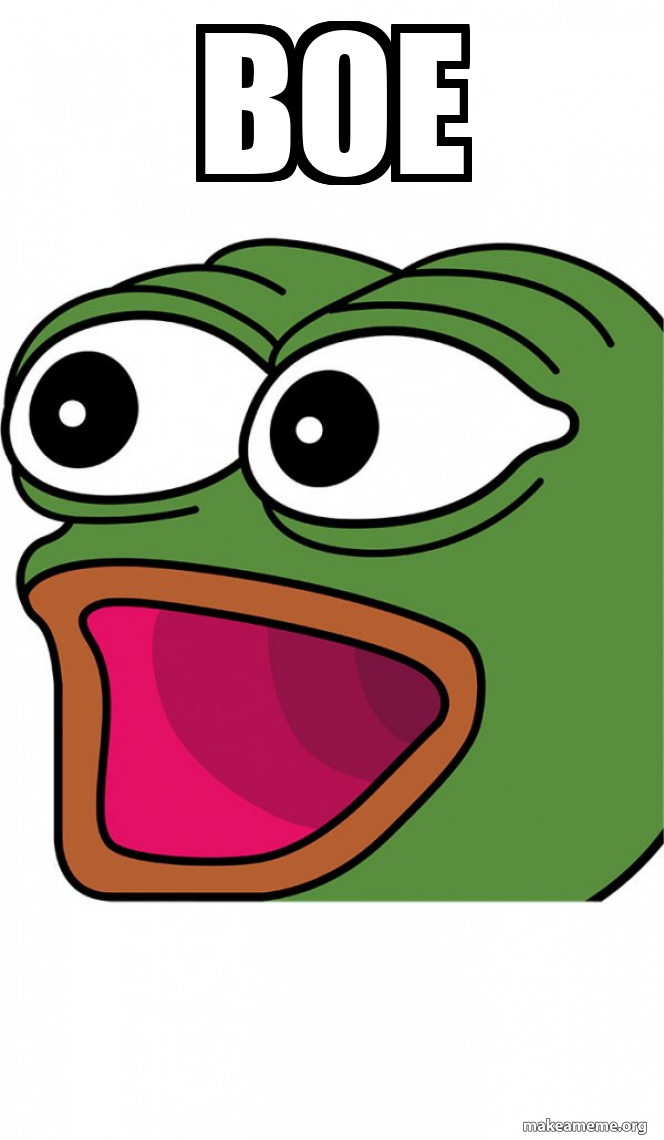 boe - Poggers Meme Generator