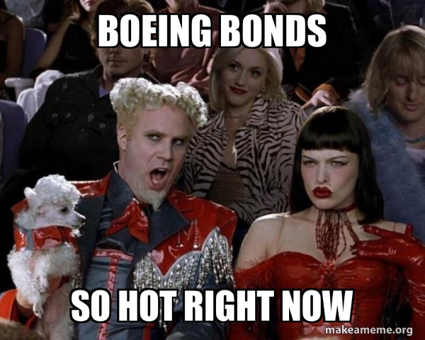 Boeing Bonds So hot right now - So Hot Right Now Meme Generator