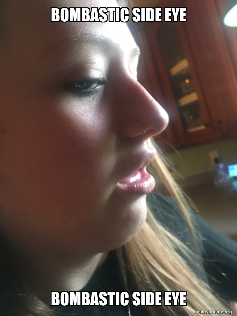 BombaStic side eye Bombastic side Eye Meme Generator