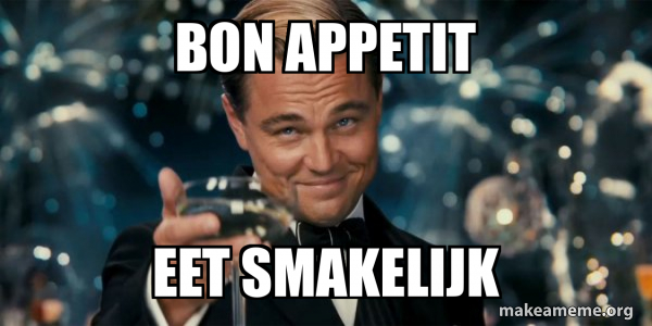 bon appetit Eet smakelijk - Great Gatsby Reaction - Leonardo DiCaprio ...