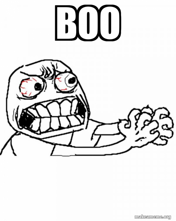 boo - Angry Meme Generator