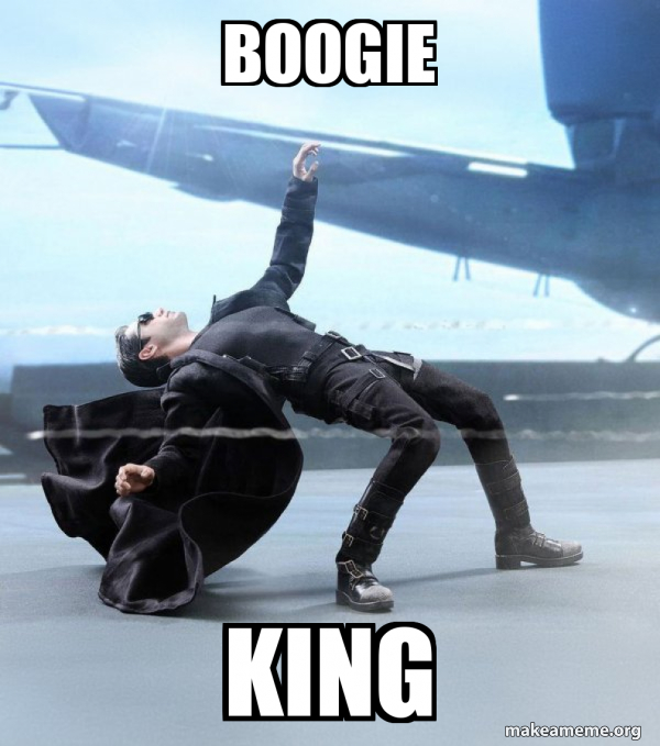 boogie king - Matrix Dodge Bullet Meme Generator