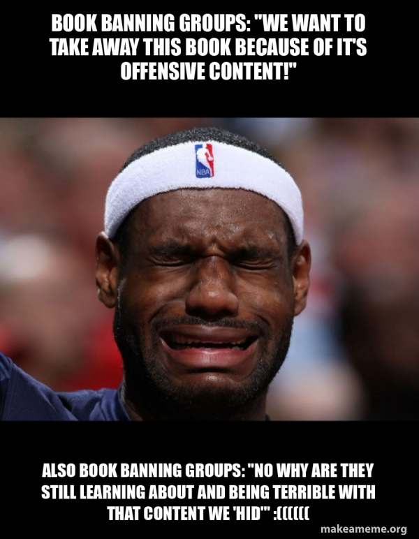 Book banning groups: "We want to take away this book because of it's ...