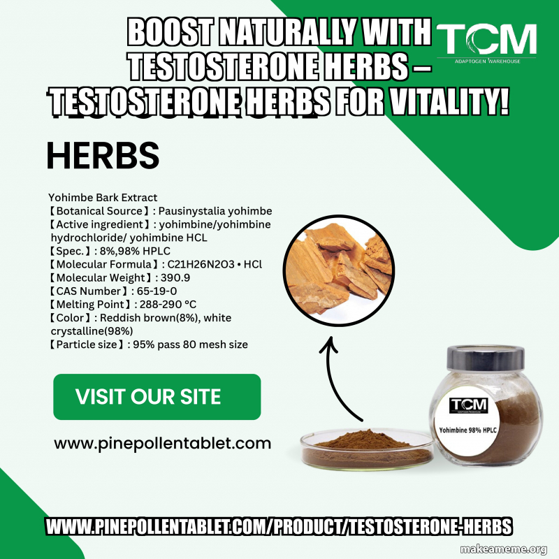Boost Naturally with Testosterone Herbs – Testosterone Herbs for ...