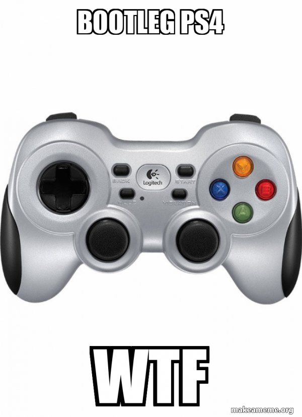 Bootleg ps4 Wtf - submarine game controller Meme Generator