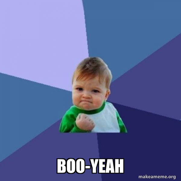 boo-yeah - Success Kid Meme Generator