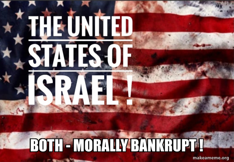 Both - morally bankrupt ! Meme Generator