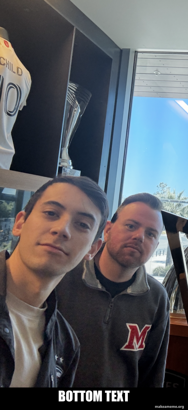 Bottom text Meme Generator