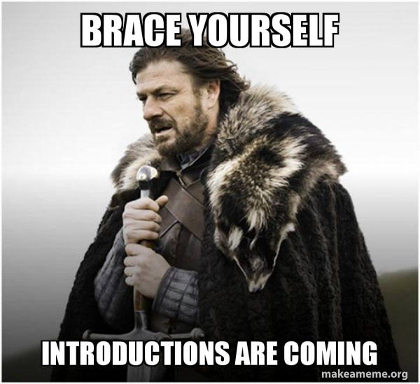 Brace yourself Introductions Are Coming - Brace Yourself - Game of ...