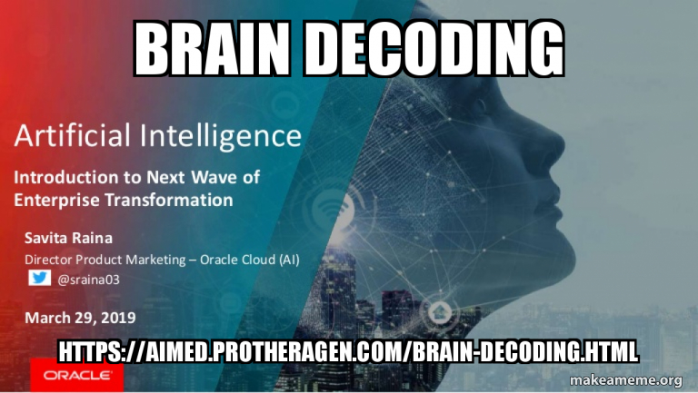 brain decoding https://aimed.protheragen.com/brain-decoding.html ...
