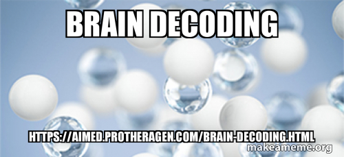 brain decoding https://aimed.protheragen.com/brain-decoding.html ...