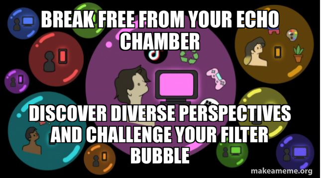 BREAK FREE FROM YOUR ECHO CHAMBER DISCOVER DIVERSE PERSPECTIVES AND ...