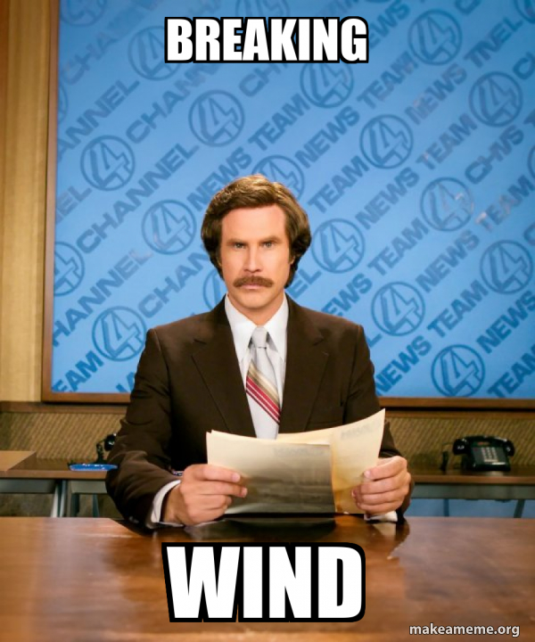 breaking wind - Breaking News Meme Generator