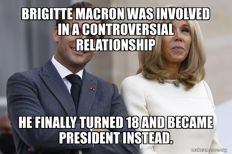 Brigitte Macron was involved in a controversial relationship He finally ...