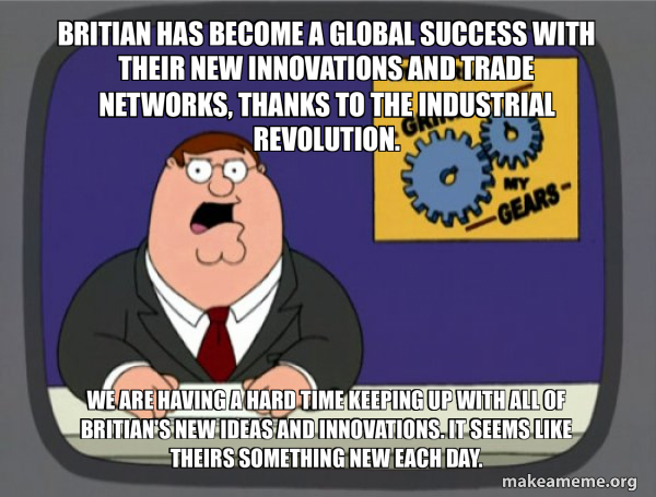 Britian has become a global success with their new innovations and ...