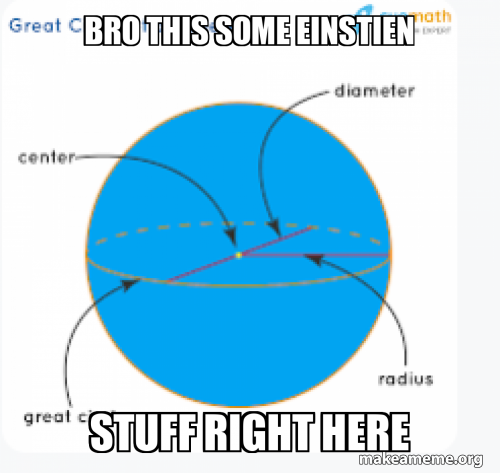 BRO THIS SOME EINSTIEN STUFF RIGHT HERE Meme Generator