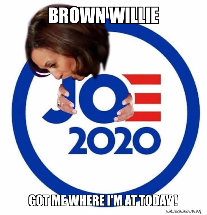 BROWN WILLIE GOT ME WHERE I'M AT TODAY ! Meme Generator