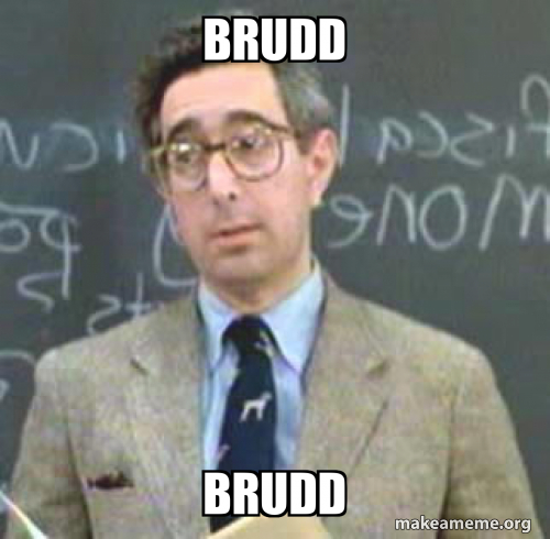 BRUDD BRUDD Meme Generator