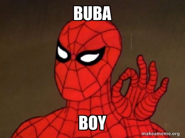 BUBA BOY - Spiderman - Care factor Zero | Make a Meme