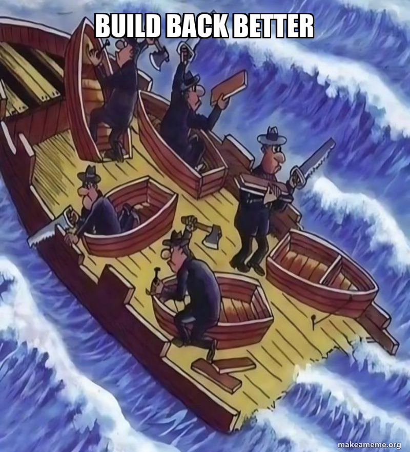 Build back better Meme Generator