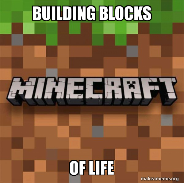 Building blocks Of LIFE - Minecraft Meme Generator