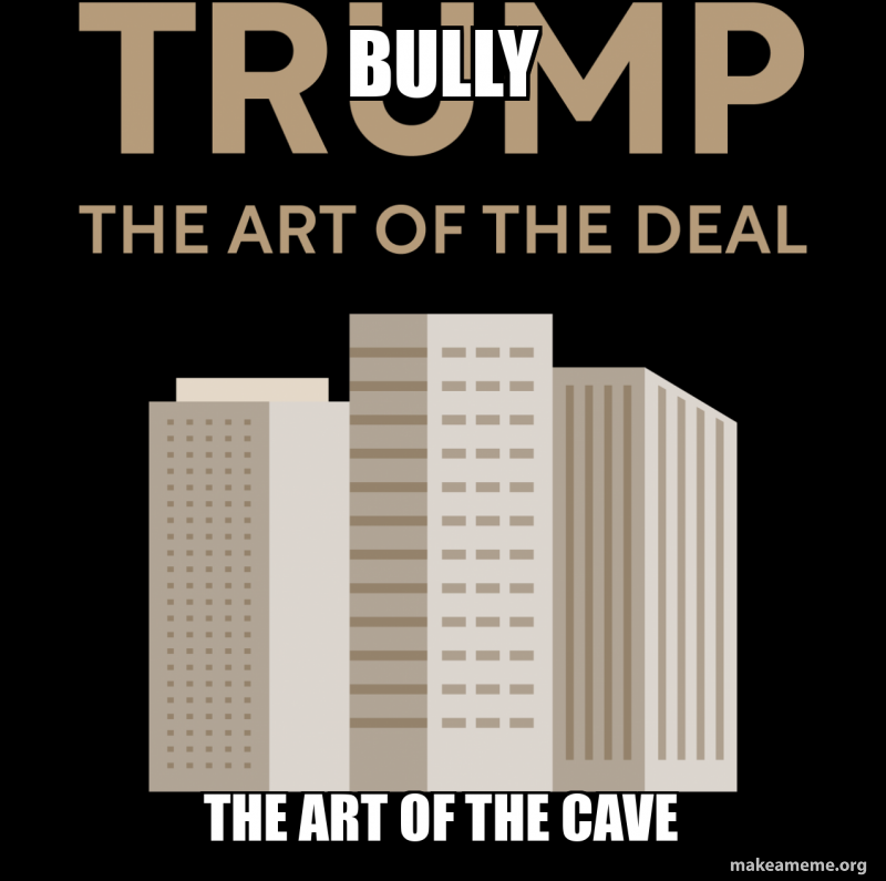 bully the art of the cave Meme Generator