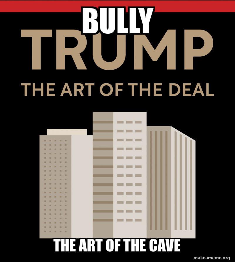 bully the art of the cave Meme Generator